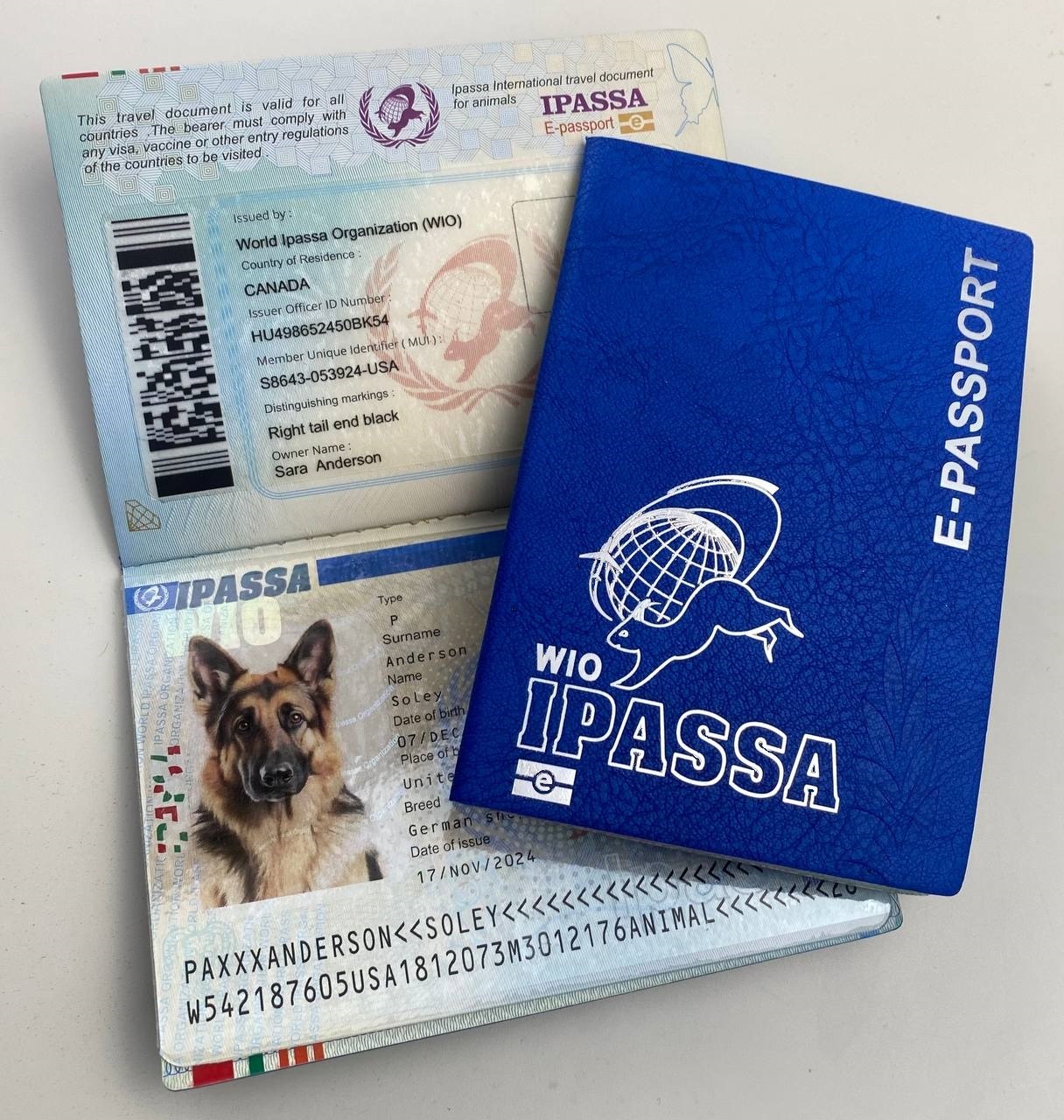 Unveiling of the first and only real passport for animals - World ...